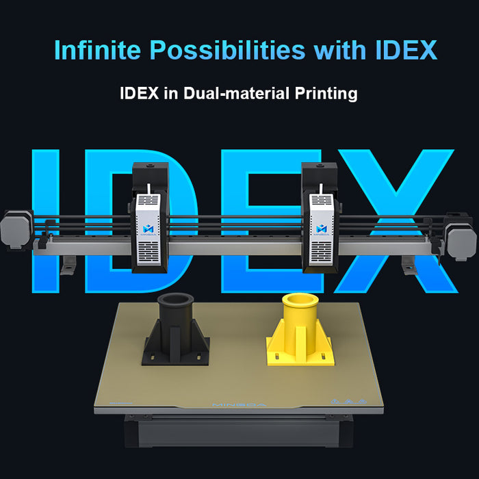 MD-400D IDEX Hyper Speed 3D Printer